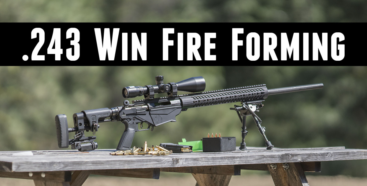 Ruger Precision Rifle: Fire Forming .243 Winchester Brass – Ultimate ...