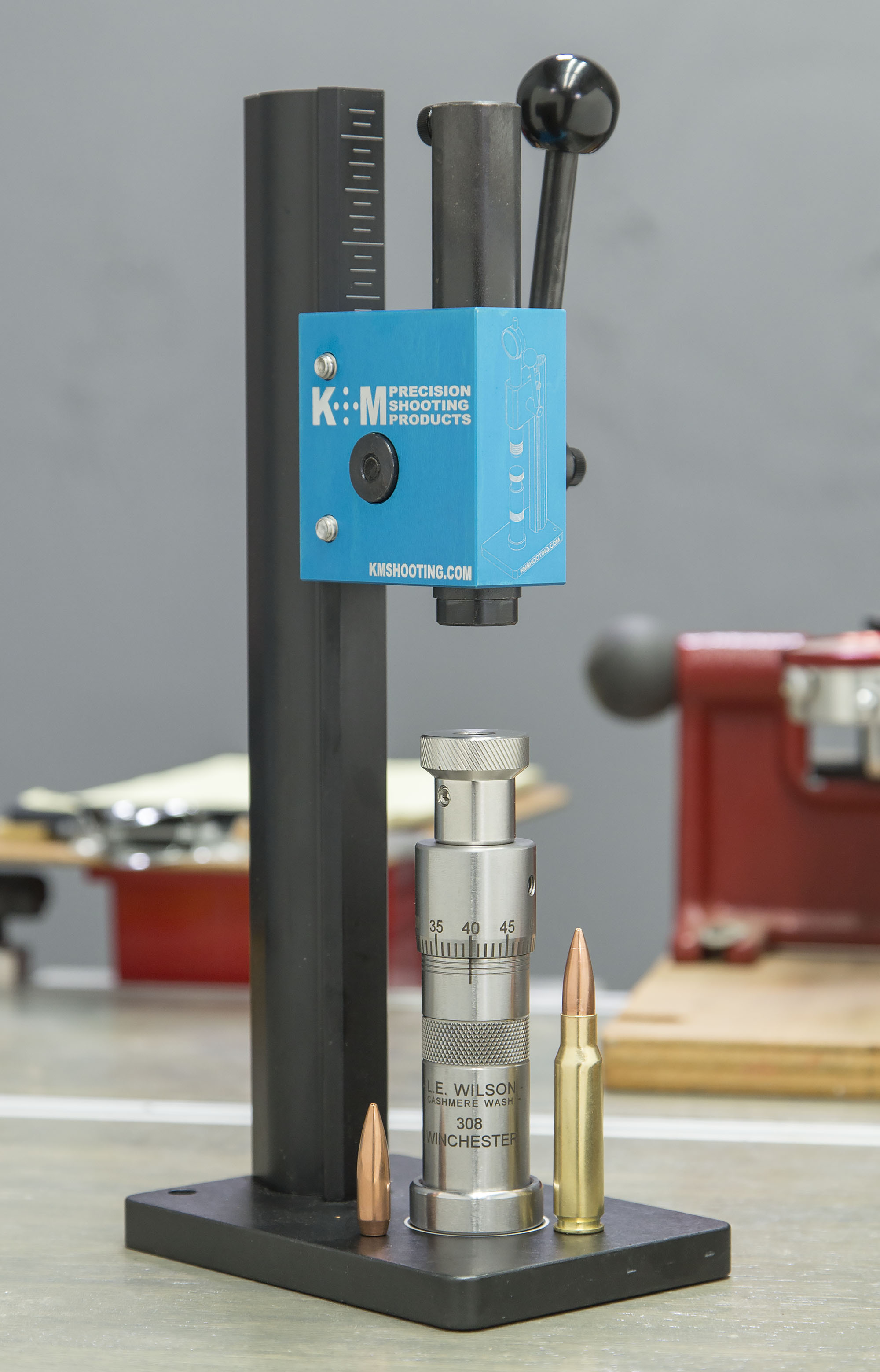 Concentricity King: L.E. Wilson Chamber-Type Micrometer Bullet Seater ...