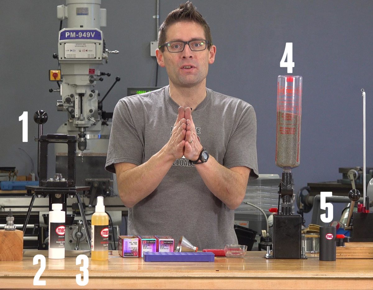 Loading 6.5 PRC with MEC Metallic Gear End-To-End – Ultimate Reloader