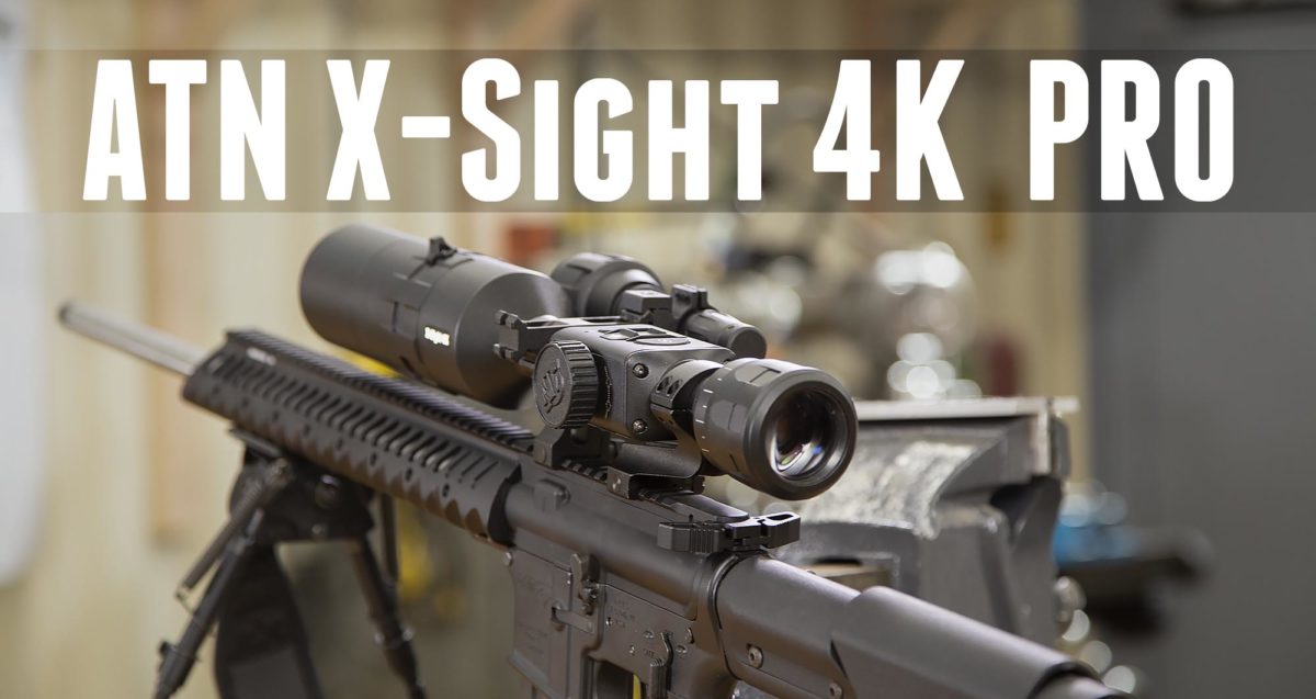 ATN X-Sight 4K Pro Hands-On: Unboxing, Overview, Setup, 400y Steel ...
