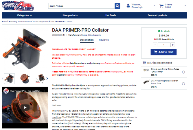 PRIMER-PRO: Unboxing, Overview, Loading Primers – Ultimate Reloader