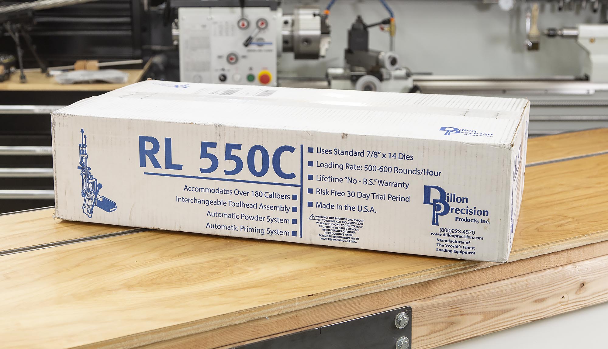 Dillon RL-550C: Unboxing, Overview, Setup, Loading Rifle and Pistol ...