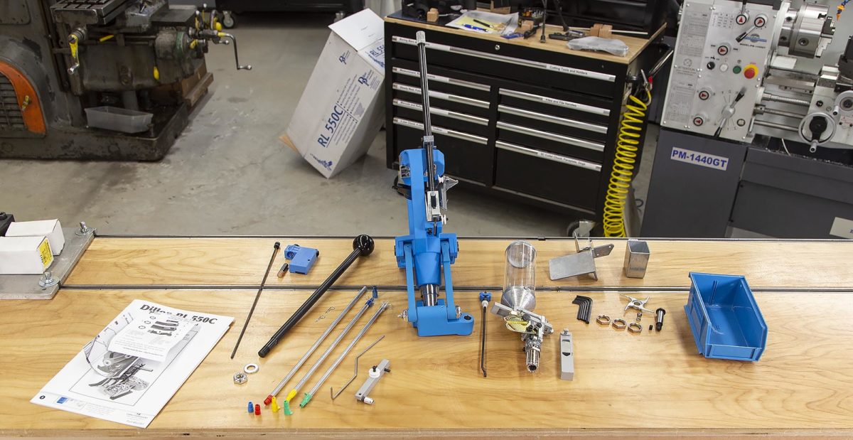 Dillon RL-550C: Unboxing, Overview, Setup, Loading Rifle and Pistol ...