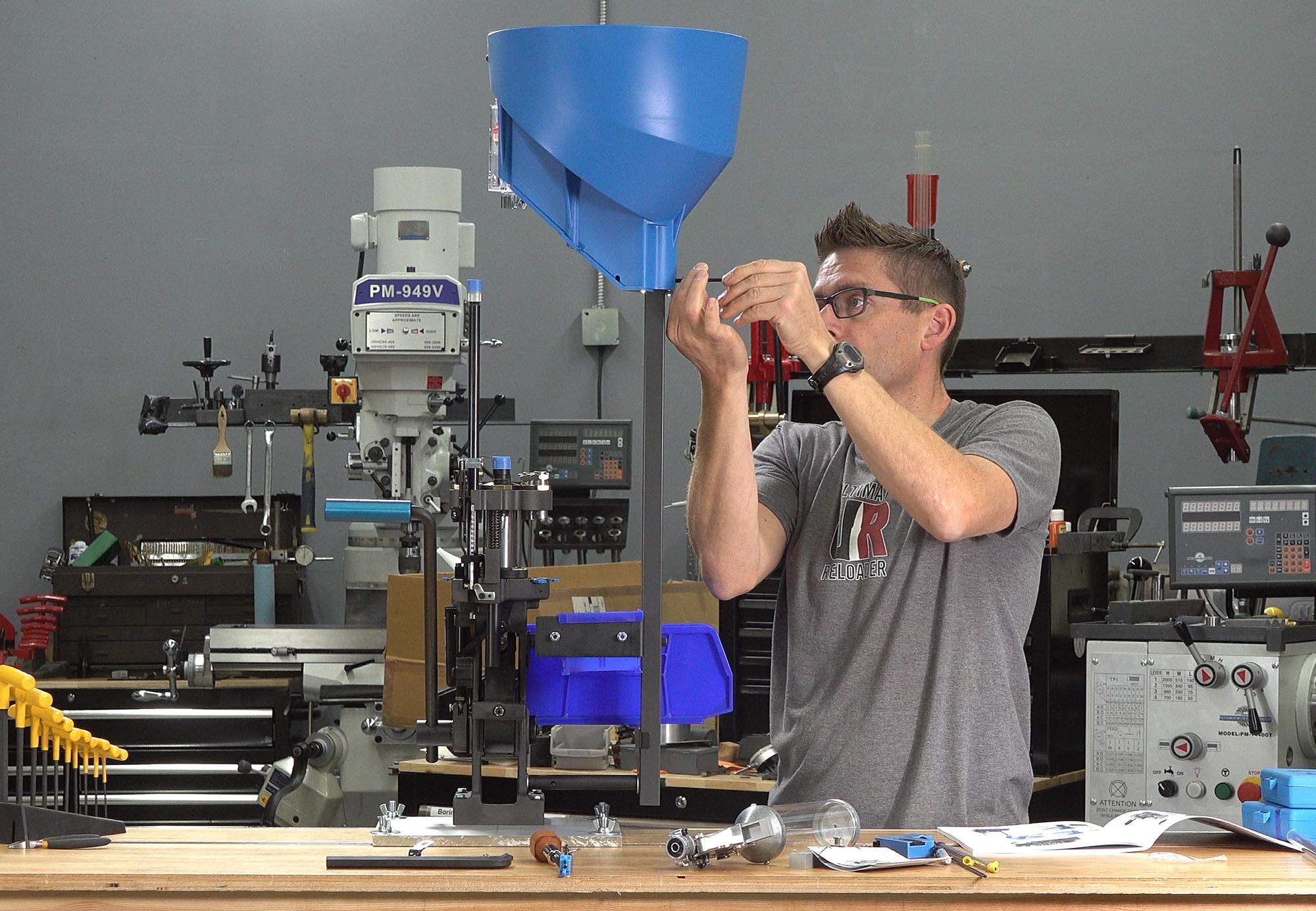 NEW! Dillon RL 1100 Unboxing, Setup, Loading 9mm – Ultimate Reloader