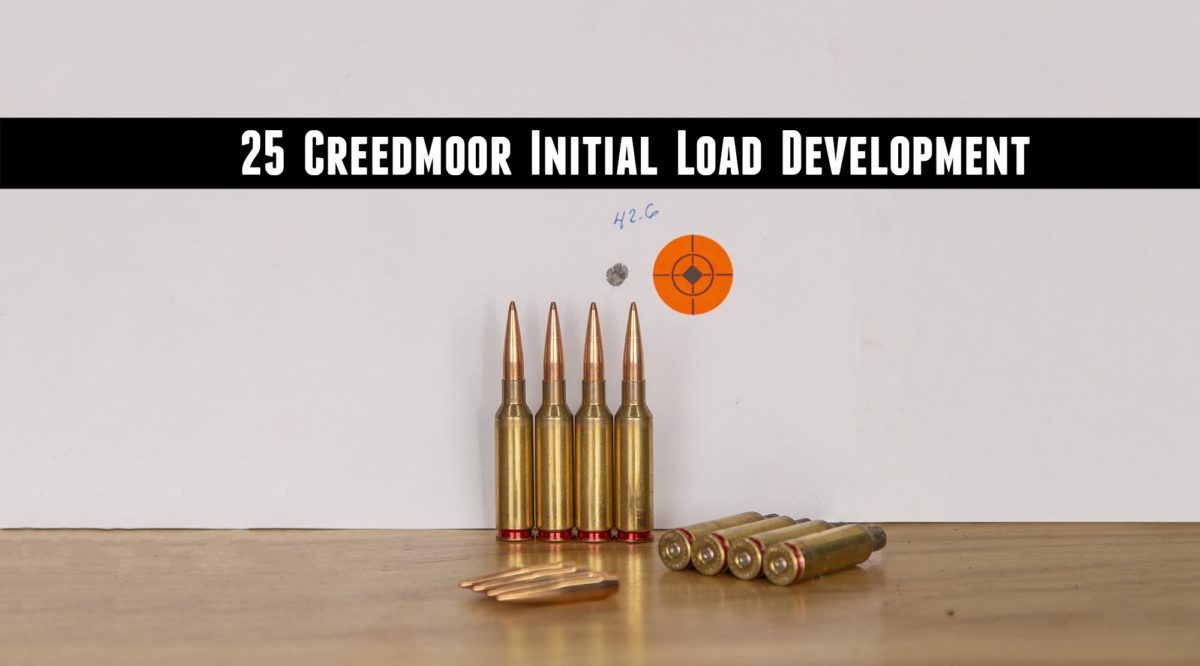 25 Creedmoor: Initial Load Development – Ultimate Reloader
