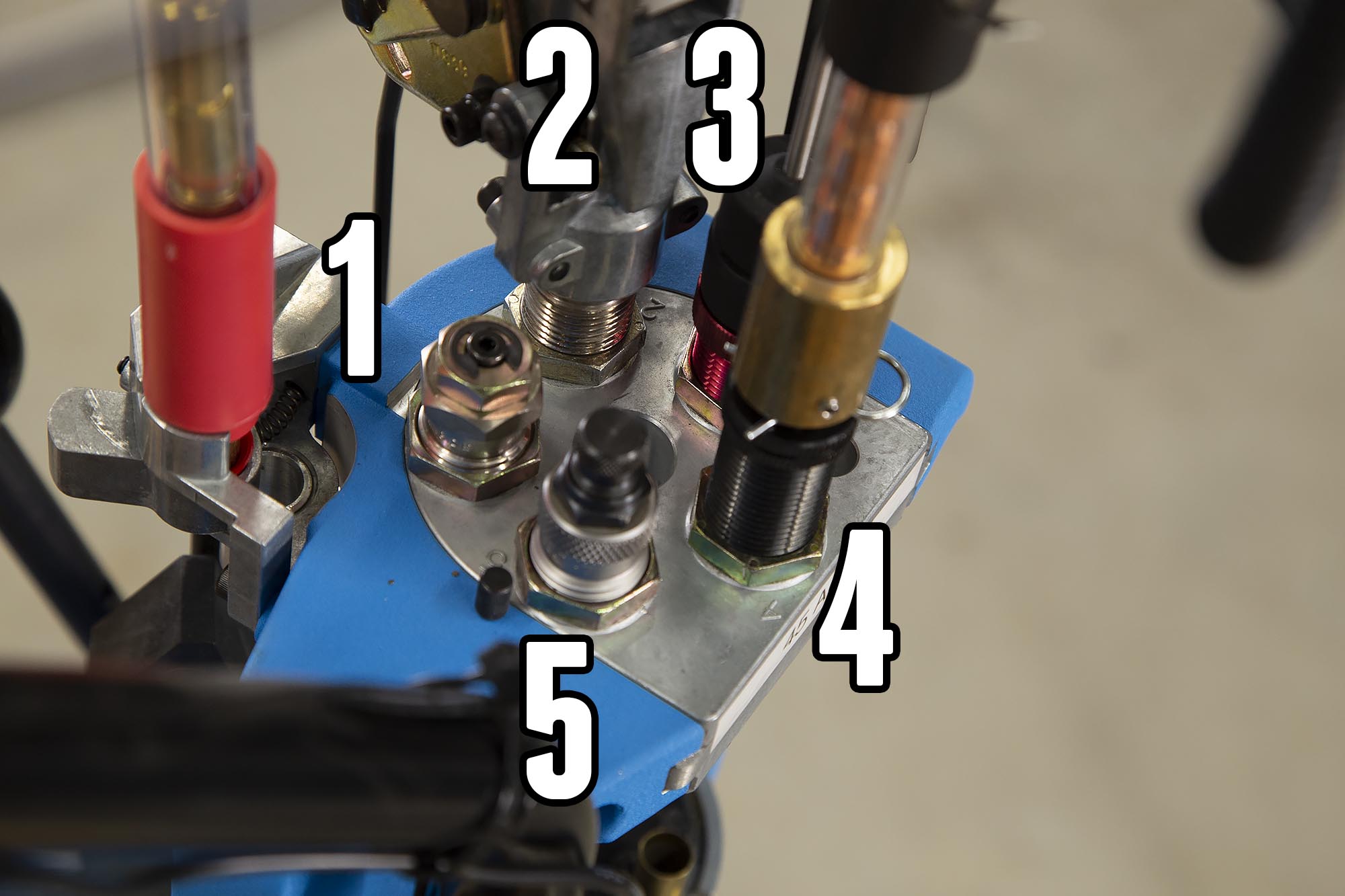 Mr. Bullet Feeder Caliber Change: 9mm to 45 ACP on Dillon XL-750 ...
