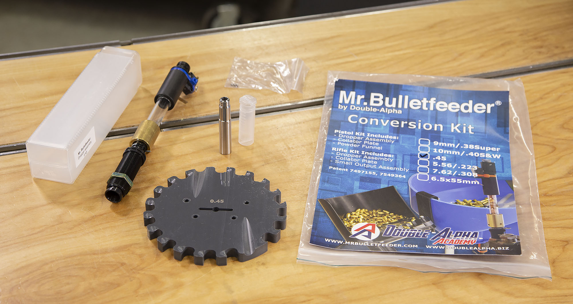 Mr. Bullet Feeder Caliber Change: 9mm to 45 ACP on Dillon XL-750 ...