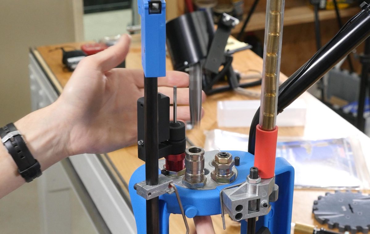 Mr. Bullet Feeder Caliber Change: 9mm to 45 ACP on Dillon XL-750 ...