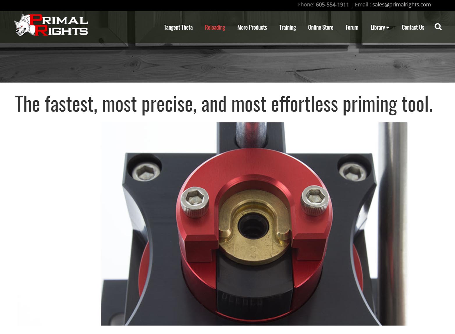 Competition Primer Seater by Primal Rights – Ultimate Reloader