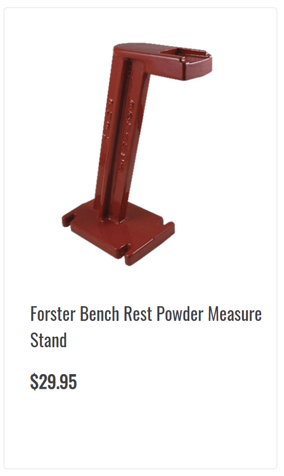 TESTED: Forster Bench Rest Powder Measure – Ultimate Reloader