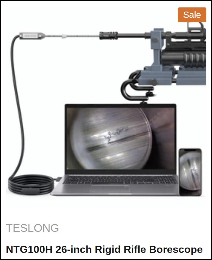 TESLONG USB Borescopes for Rifle and Pistol – Ultimate Reloader