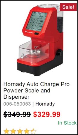 Hands-On: Hornady Auto Charge Pro Electronic Powder Dispenser ...