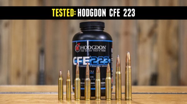 TESTED: Hodgdon’s CFE-223 Smokeless Powder – Ultimate Reloader
