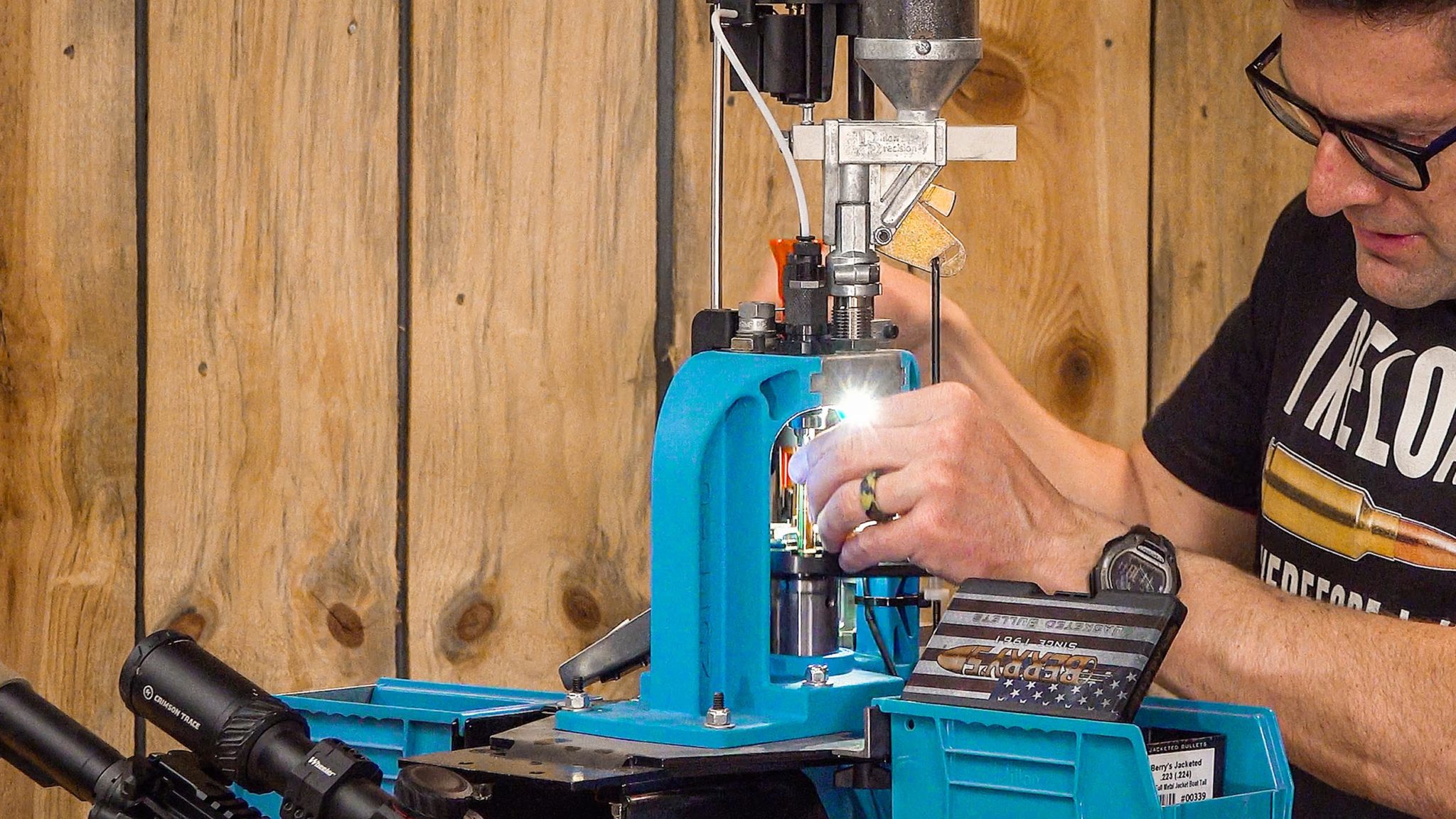 Reloading 223 / 5.56 with Berry’s 55gr FMJ Bullets (Dillon RL-550C ...