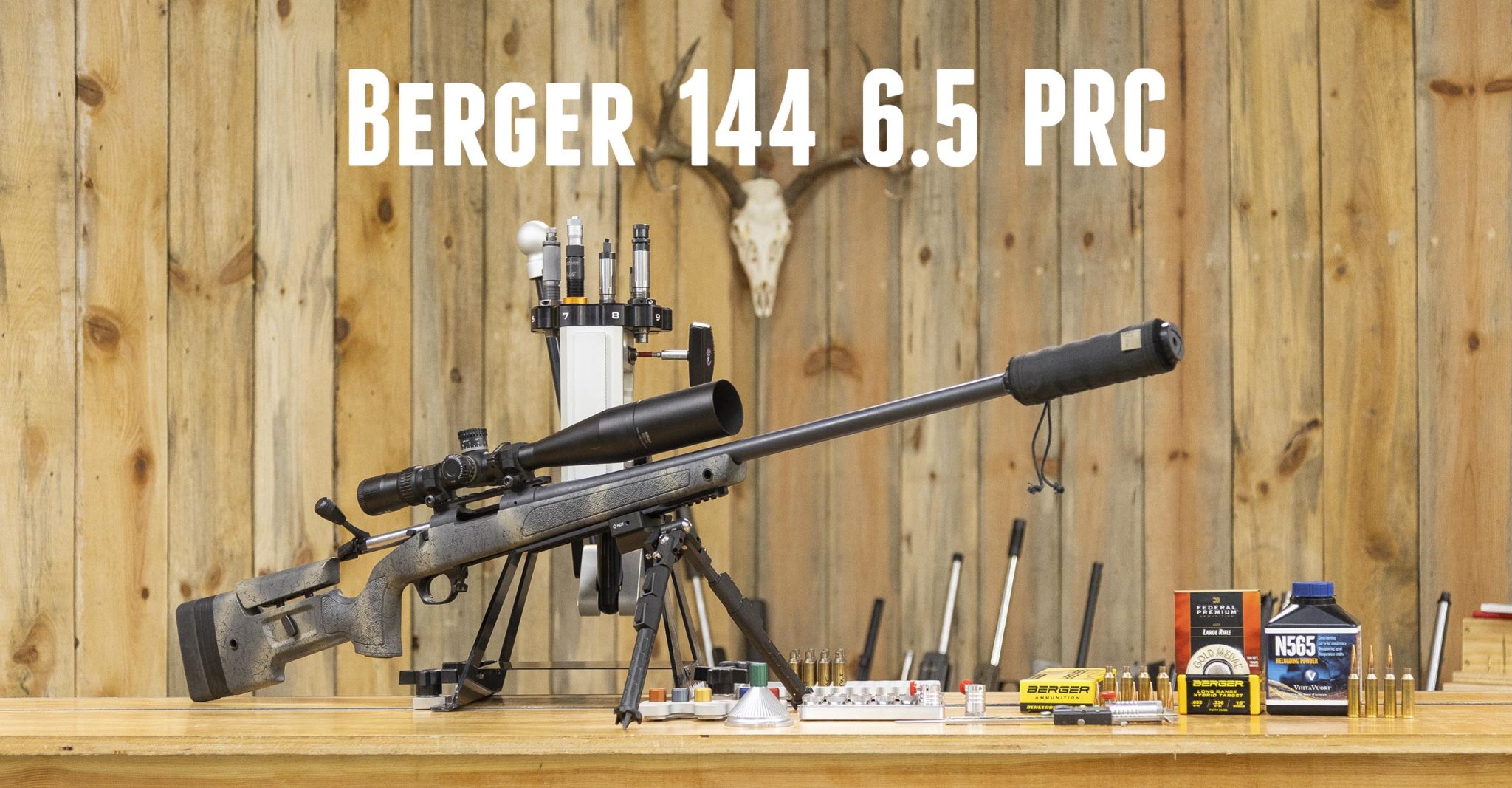 6.5 PRC with Berger 144gr Hybrid Target Bullets – Ultimate Reloader