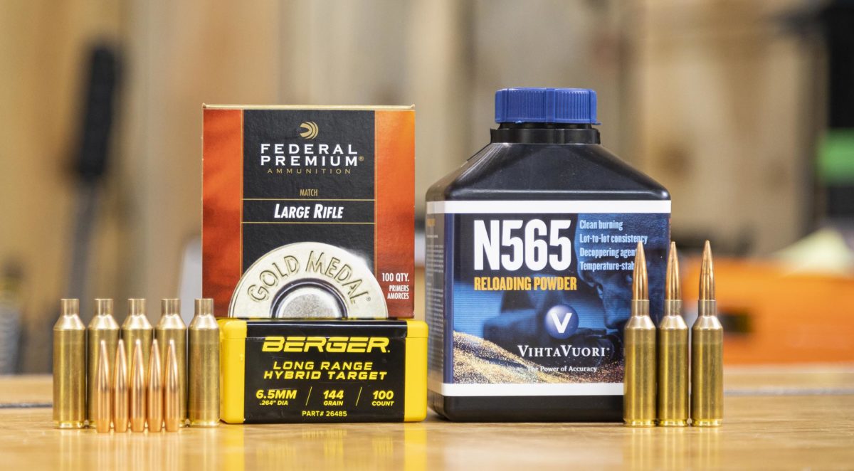 6.5 PRC with Berger 144gr Hybrid Target Bullets – Ultimate Reloader