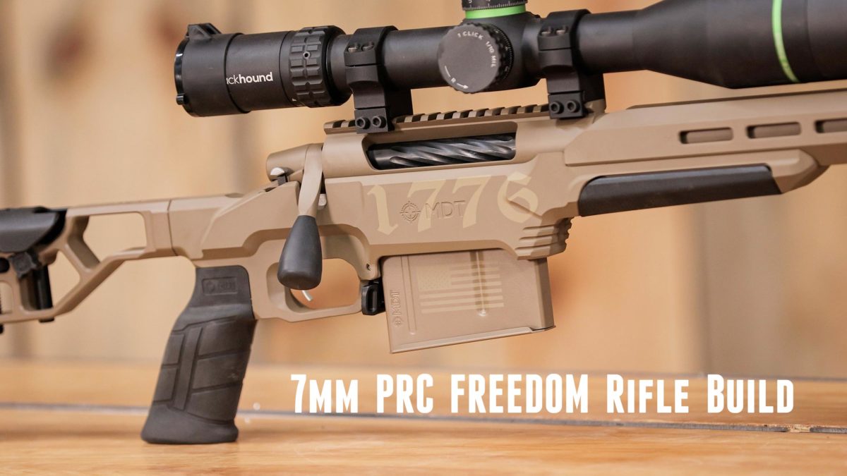 7mm PRC Freedom Rifle Build (Chambering, Cerakote, Laser, more ...