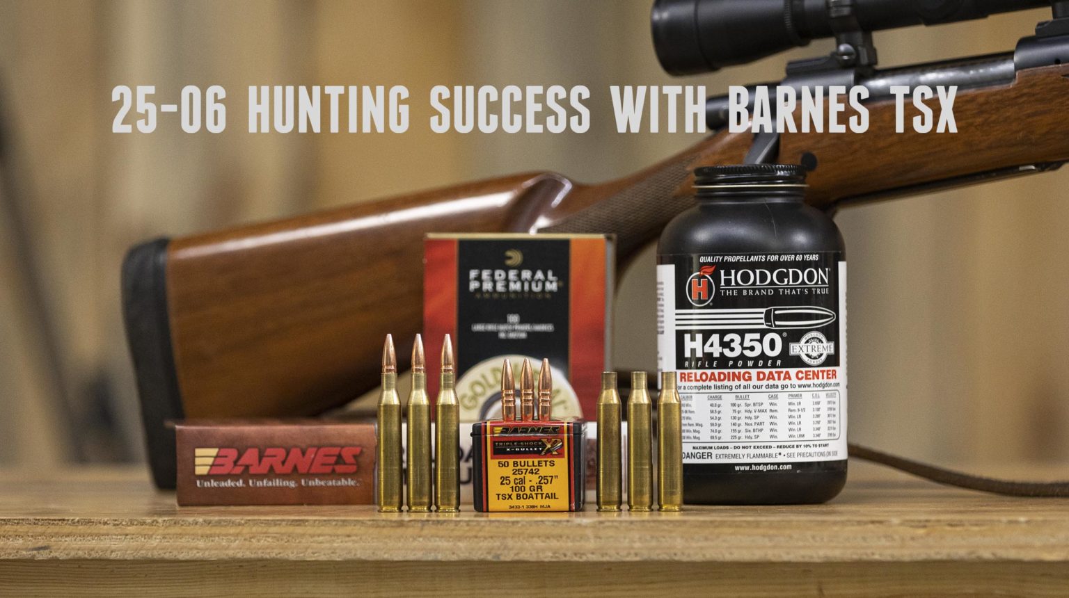 25-06 Mule Deer Barnes TSX Hunting Success – Ultimate Reloader