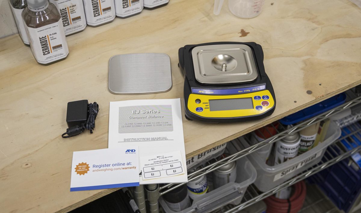 A&D EJ-3000: Versatile Scale for Cerakote, Epoxy, and More – Ultimate ...