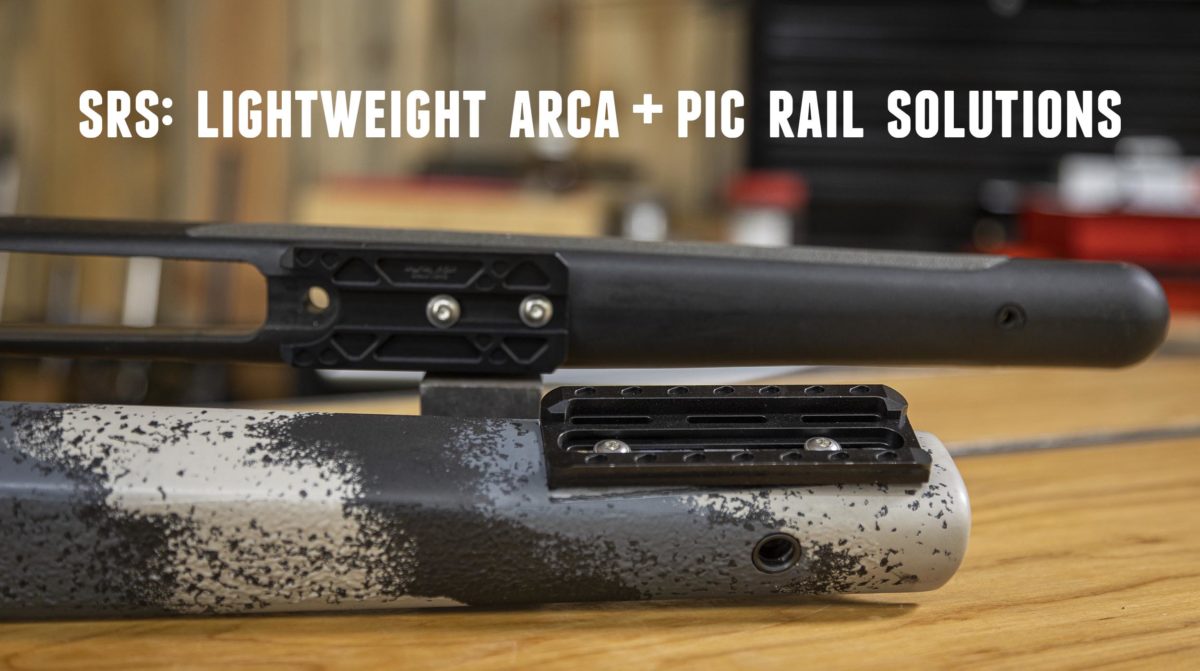 AWESOME Light-Weight Rails from SRS (Arca, Picatinny, Combo) – Ultimate ...