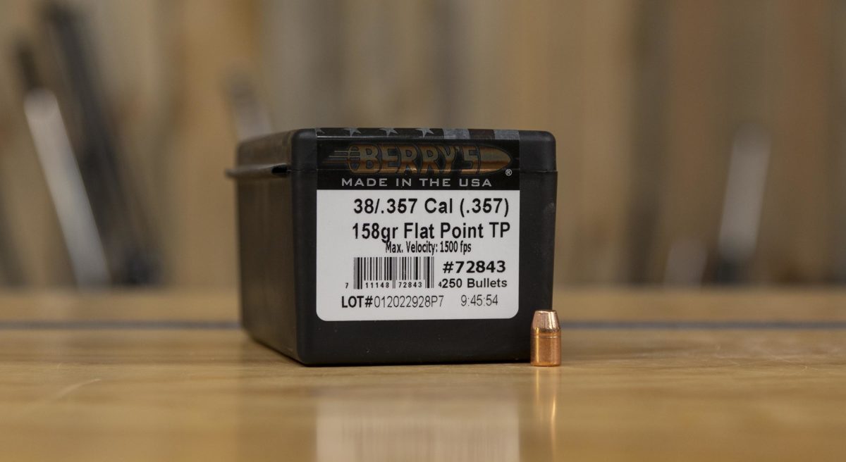 Berry’s Bullets 158 grain FP-TP Practice Loads for 38 and 357 Magnum ...