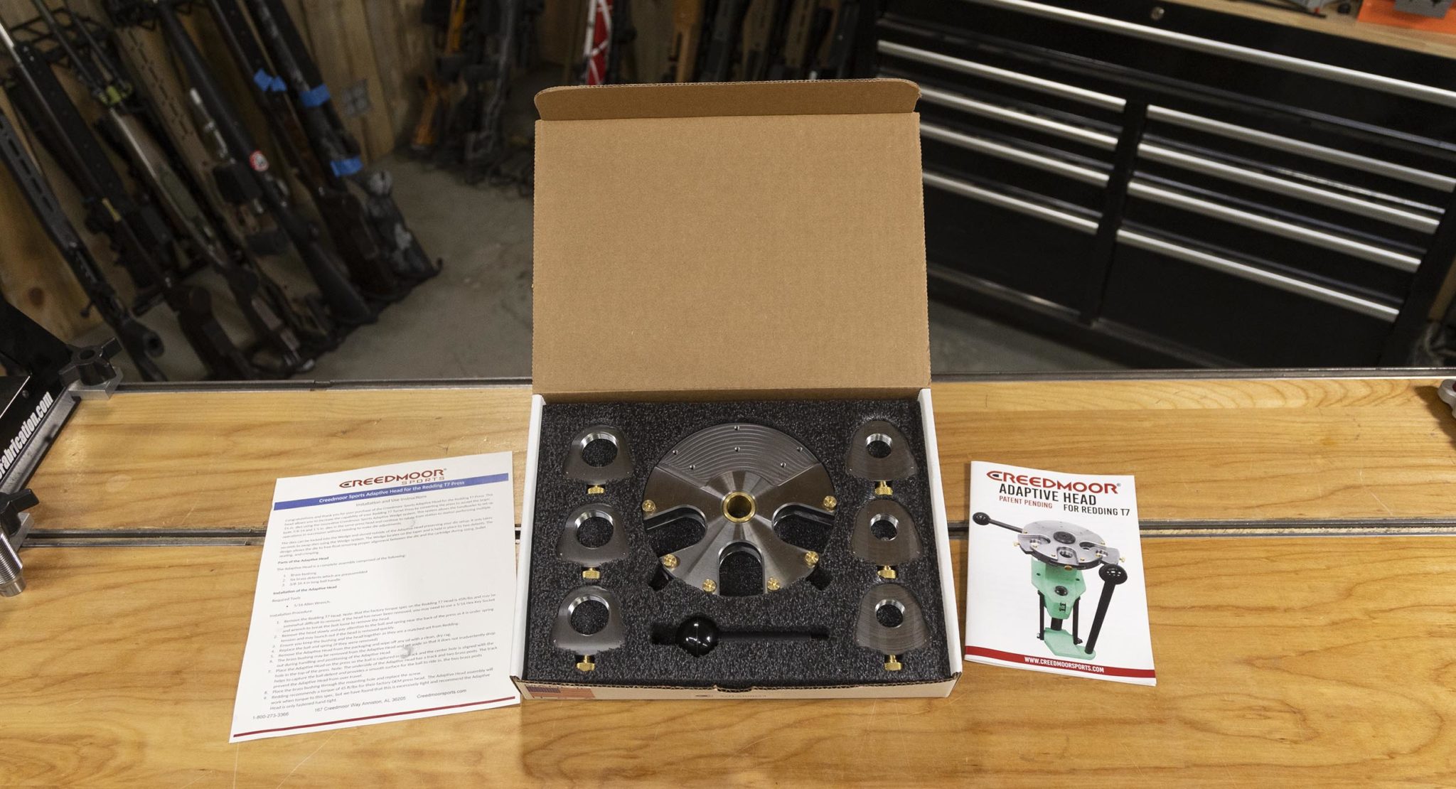 NEW Adaptive Press Head from Creedmoor Sports – Ultimate Reloader