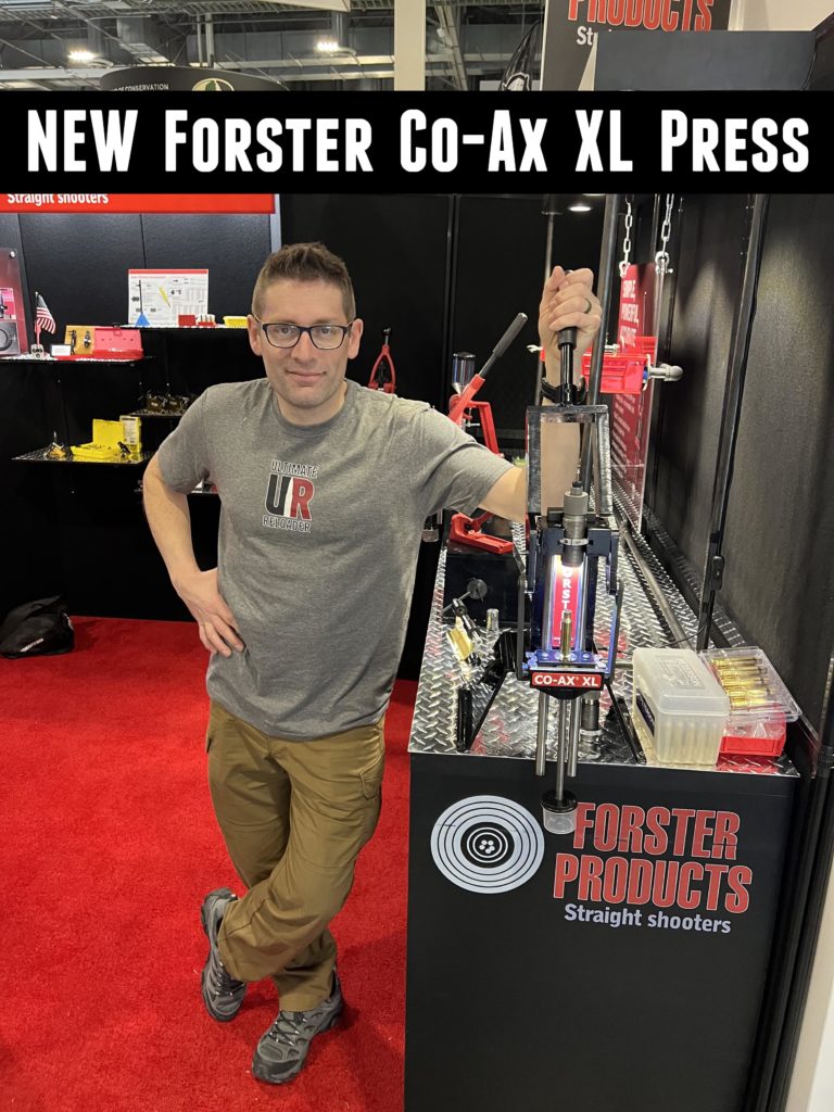 NEW Forster Co-Ax XL Press is COMING (Shot Show 2023) – Ultimate Reloader