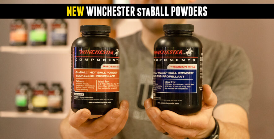 New Winchester StaBALL Powders from Hodgdon – Ultimate Reloader