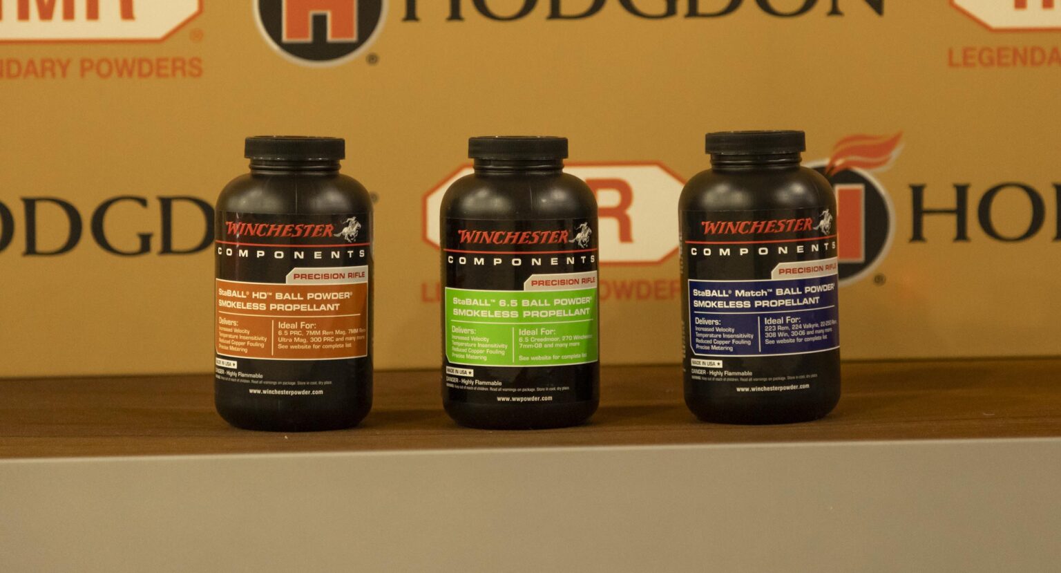 New Winchester StaBALL Powders from Hodgdon – Ultimate Reloader