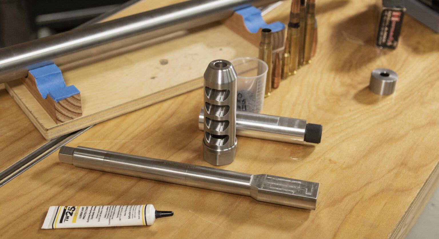 50 BMG Rifle Build: Barrel Work (Machining / Chambering) – Ultimate ...