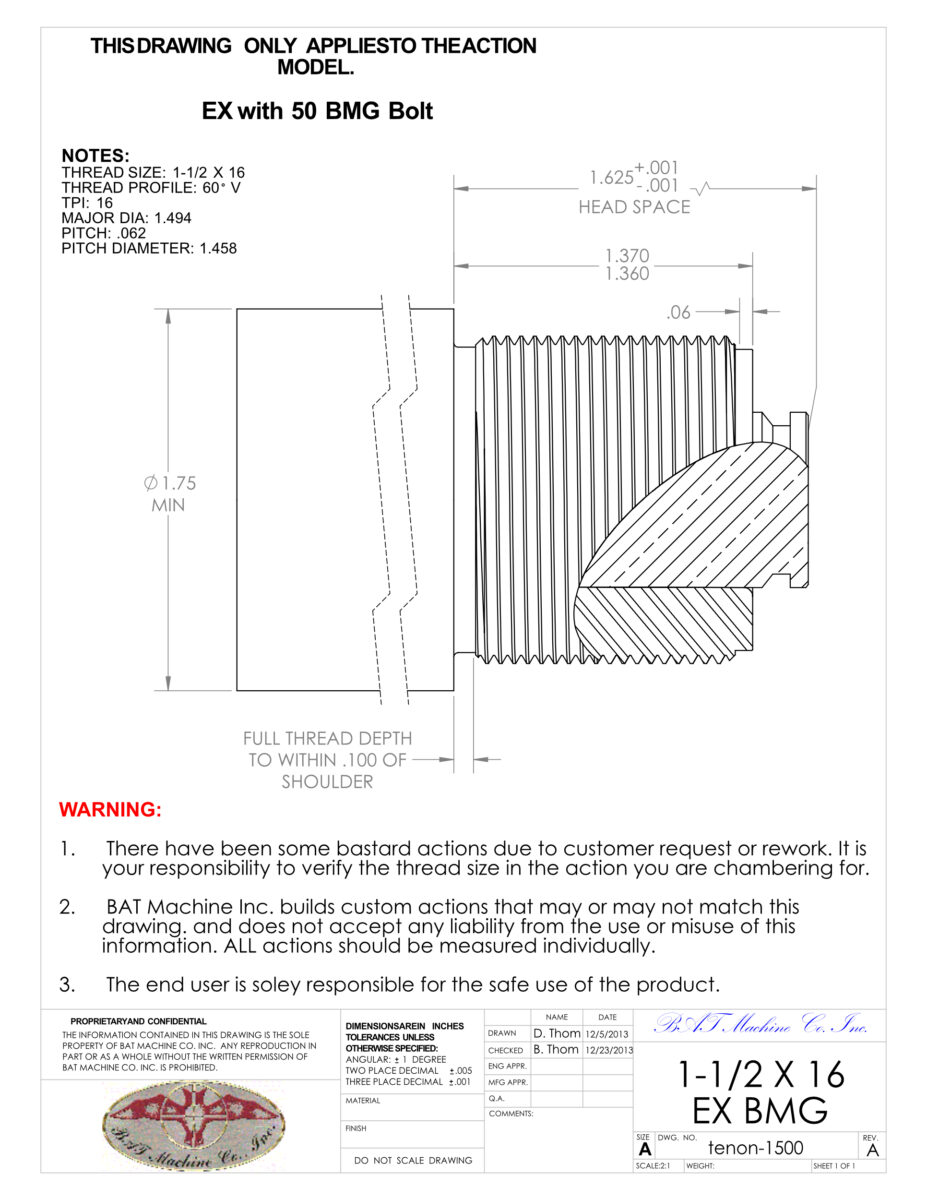 50 BMG Rifle Build: Barrel Work (Machining / Chambering) – Ultimate ...