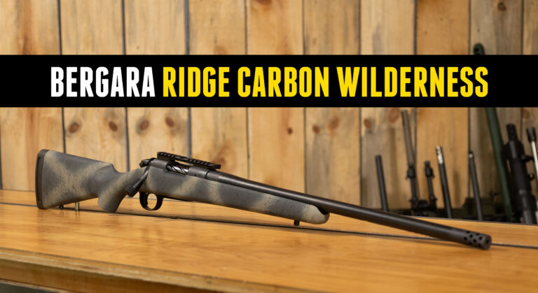 Bergara Ridge Carbon Wilderness Lightweight Hunting Rifle – Ultimate ...