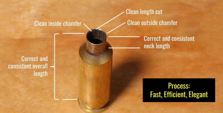 The Perfect Trim for Precision Rifle Cases – Ultimate Reloader