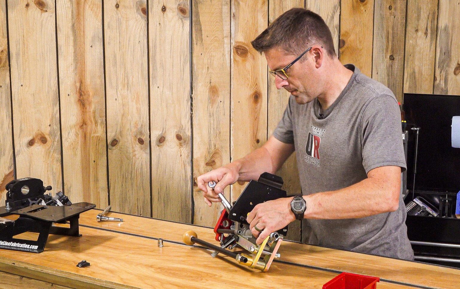 LEE Six Pack Pro: KMS² UFO Press Light and Inline Fabrication Mount – Ultimate Reloader