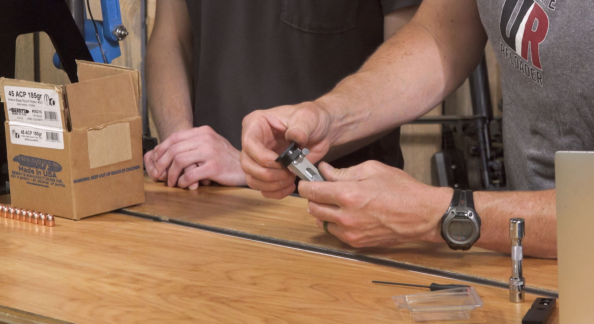 Double Alpha Click Adjustable Powder Knob on Dillon XL-750 – Ultimate ...