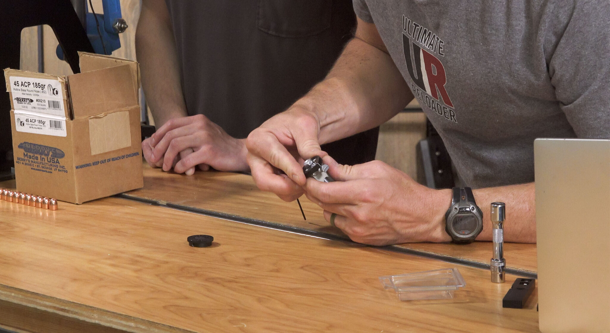 Double Alpha Click Adjustable Powder Knob on Dillon XL-750 – Ultimate ...