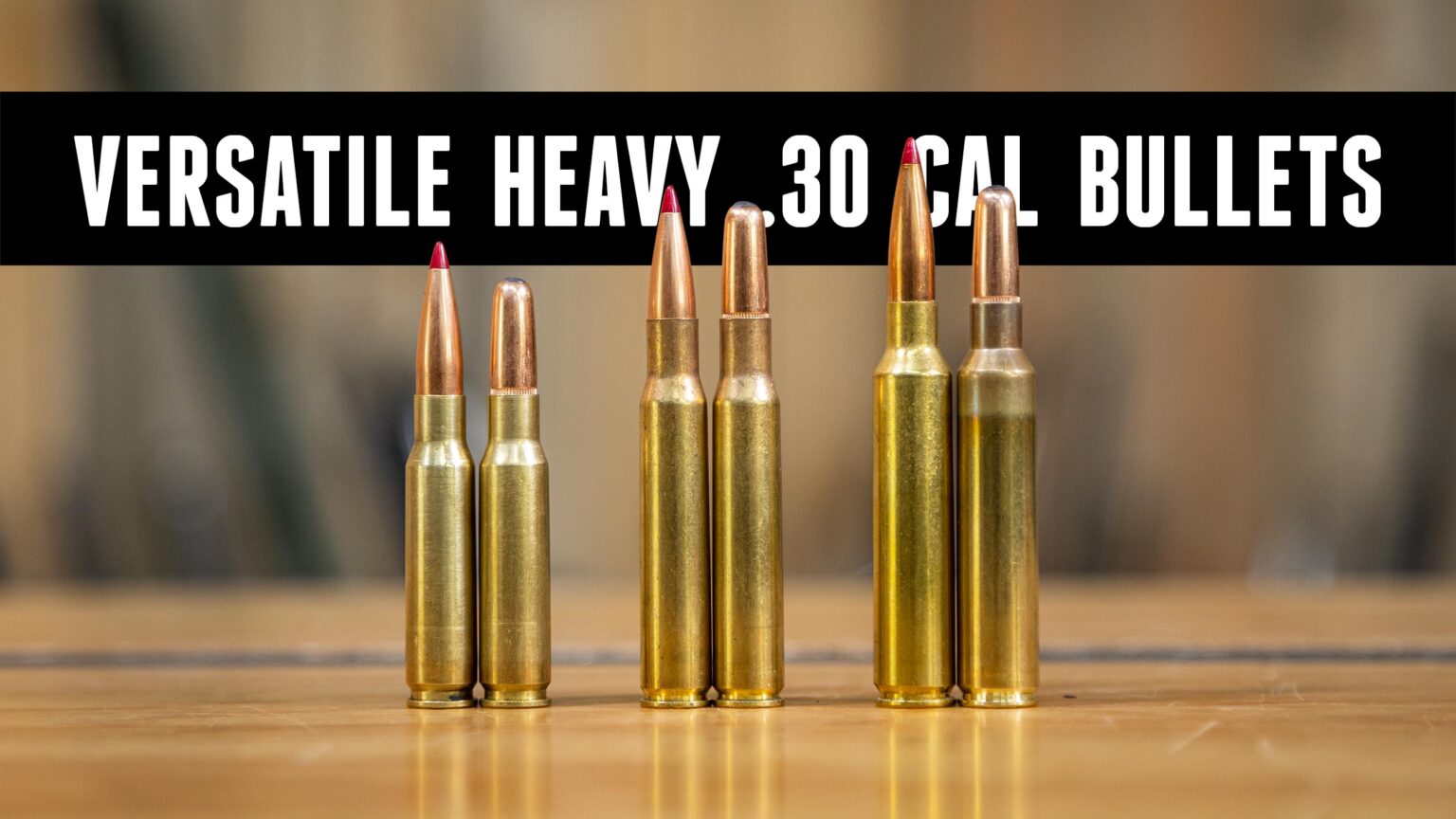 308 -vs- 30-06 -vs- 300 PRC: Heavy .30 Caliber Hornady Bullets for Big Game – Ultimate Reloader