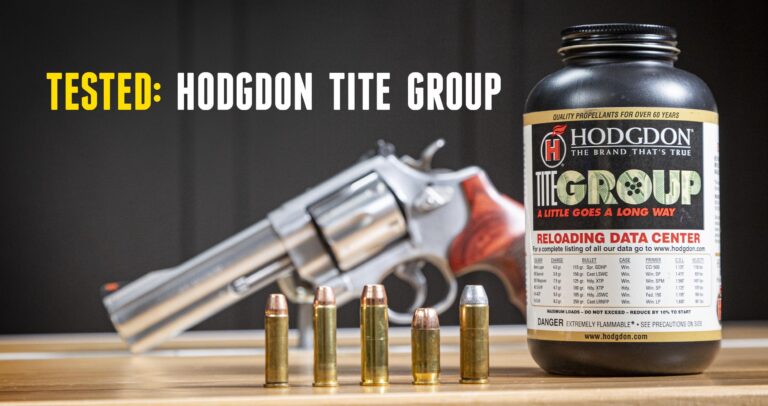 TESTED: Hodgdon Titegroup – Ultimate Reloader