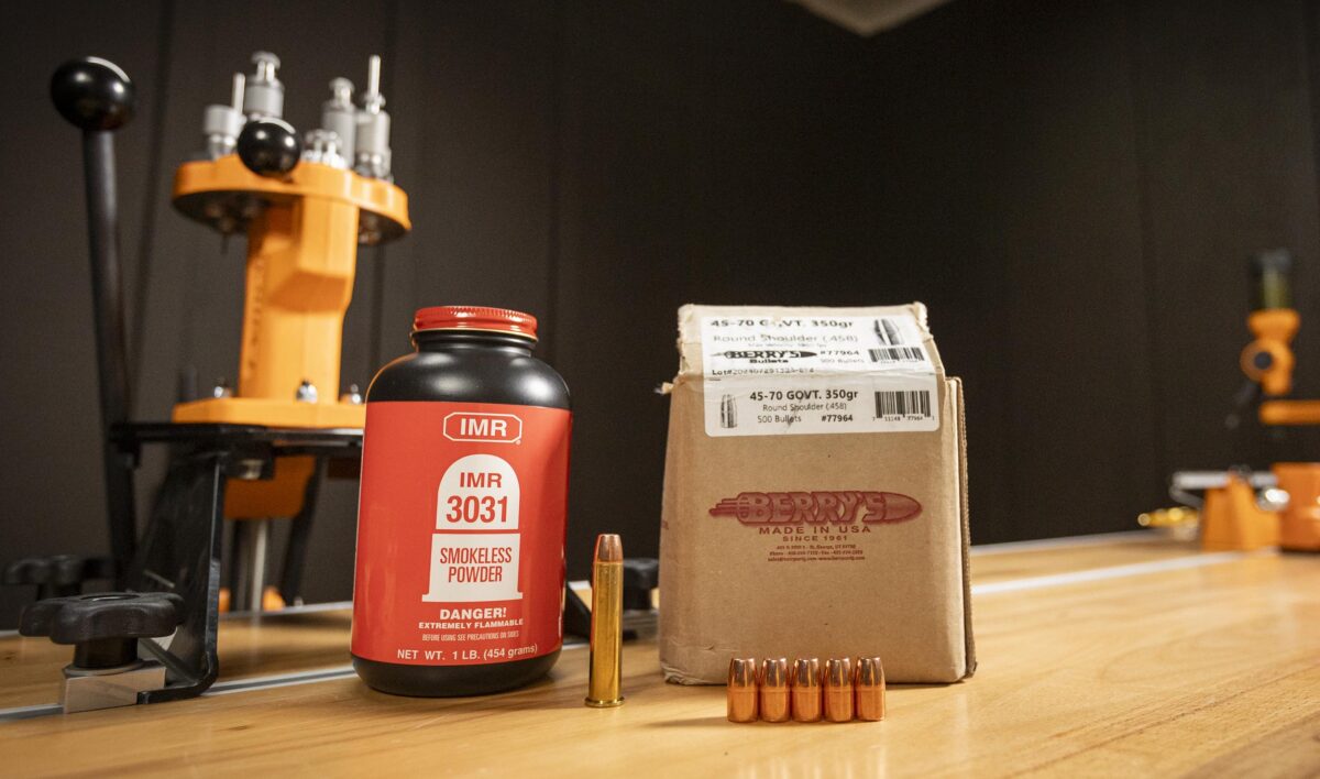 Economical .45-70 Loads with Berry’s 350 Grain Bullets! – Ultimate Reloader