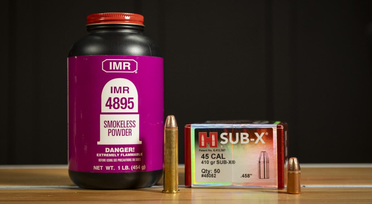 Hornady 410 Grain Sub-X .45-70 Hunting Rounds – Ultimate Reloader