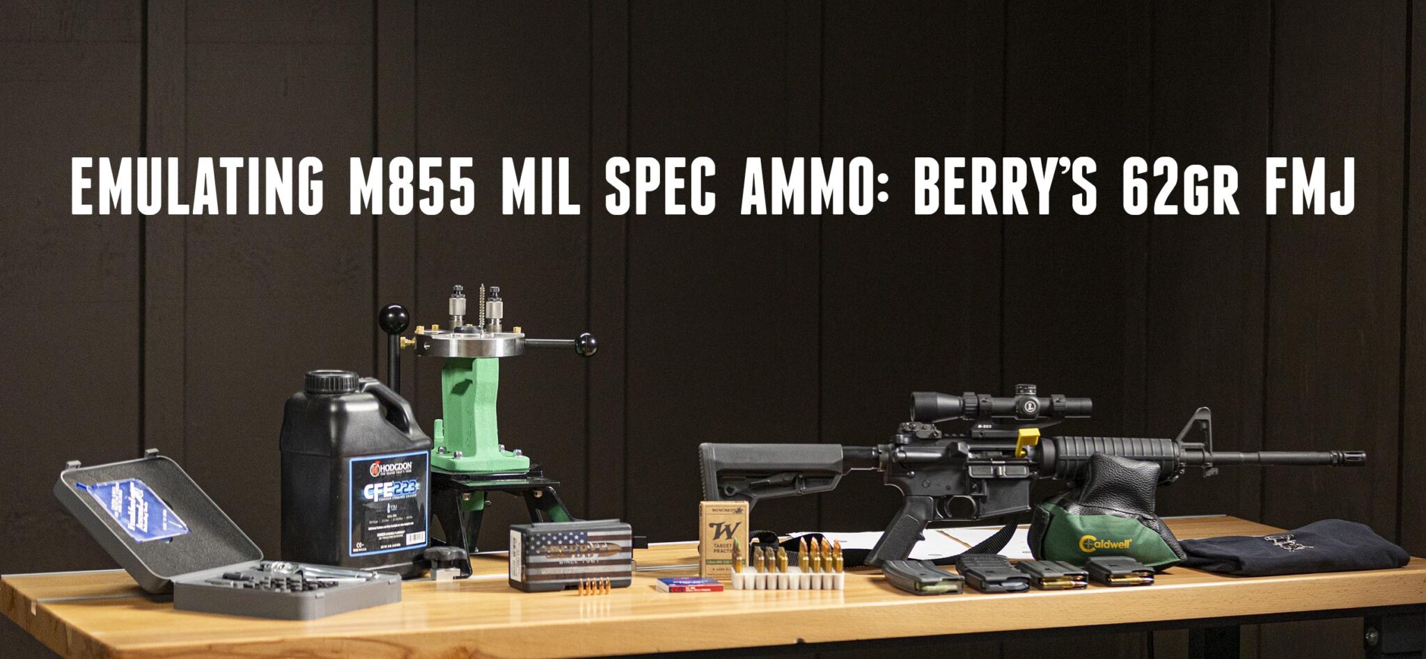 Economical .223 Loads: Berry’s 62 grain FMJ – Ultimate Reloader