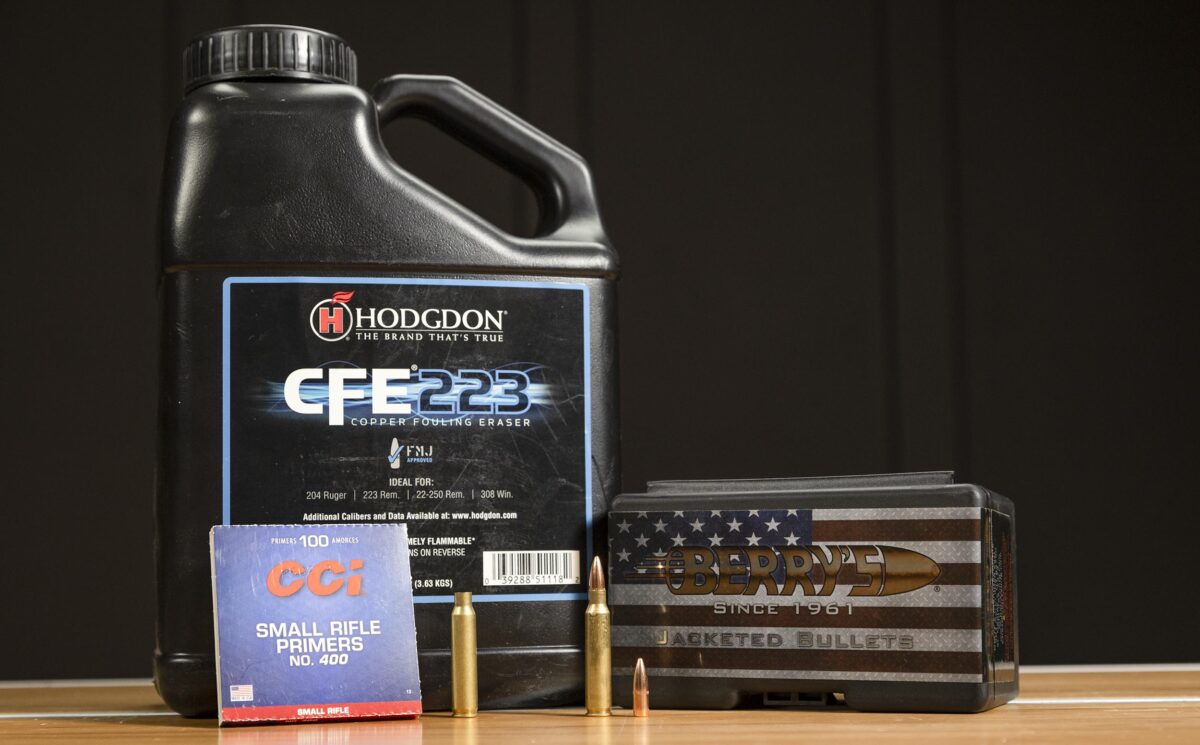 Economical .223 Loads: Berry’s 62 grain FMJ – Ultimate Reloader