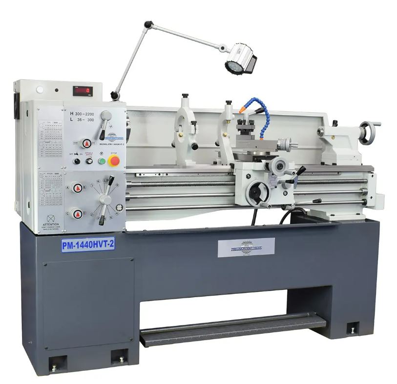 NEW Precision Matthews PM-1440HVT-2 Lathe In-Depth Hands-On Overview ...
