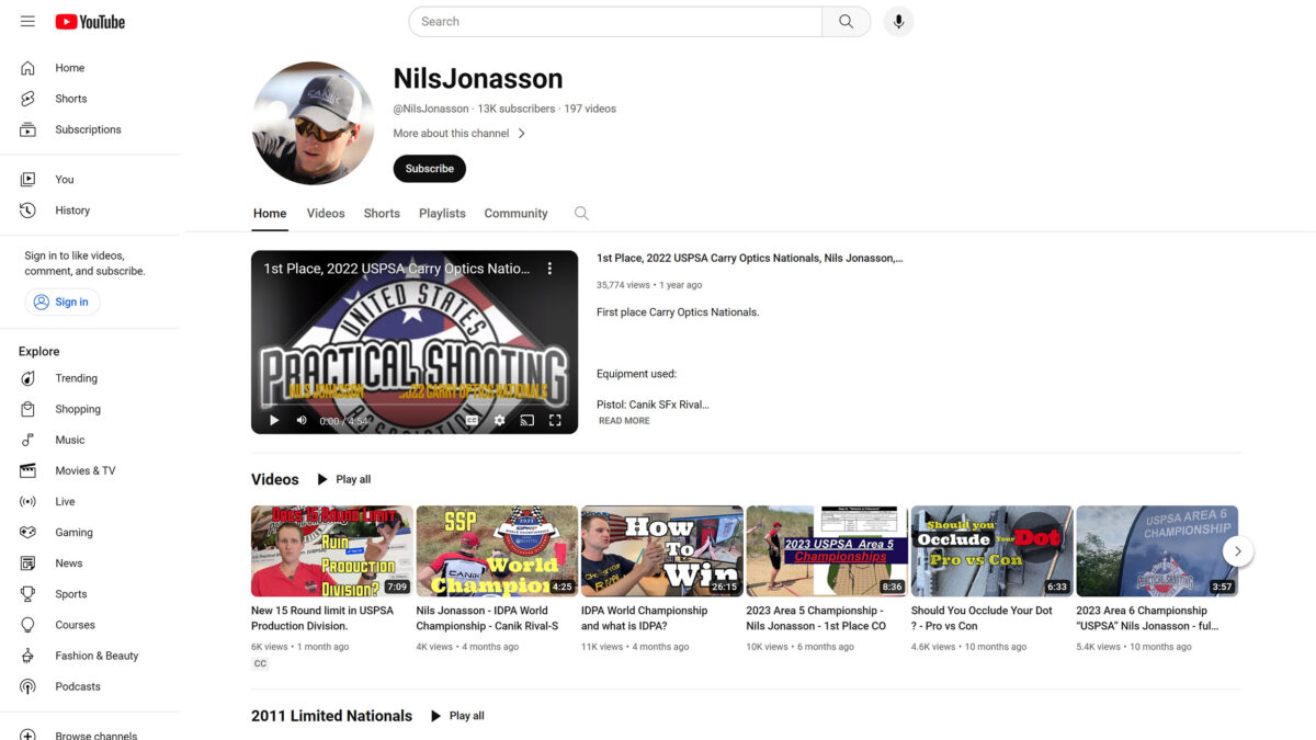 World Champion Pistol Tips: Become a Better Shooter with Nils Jonasson ...