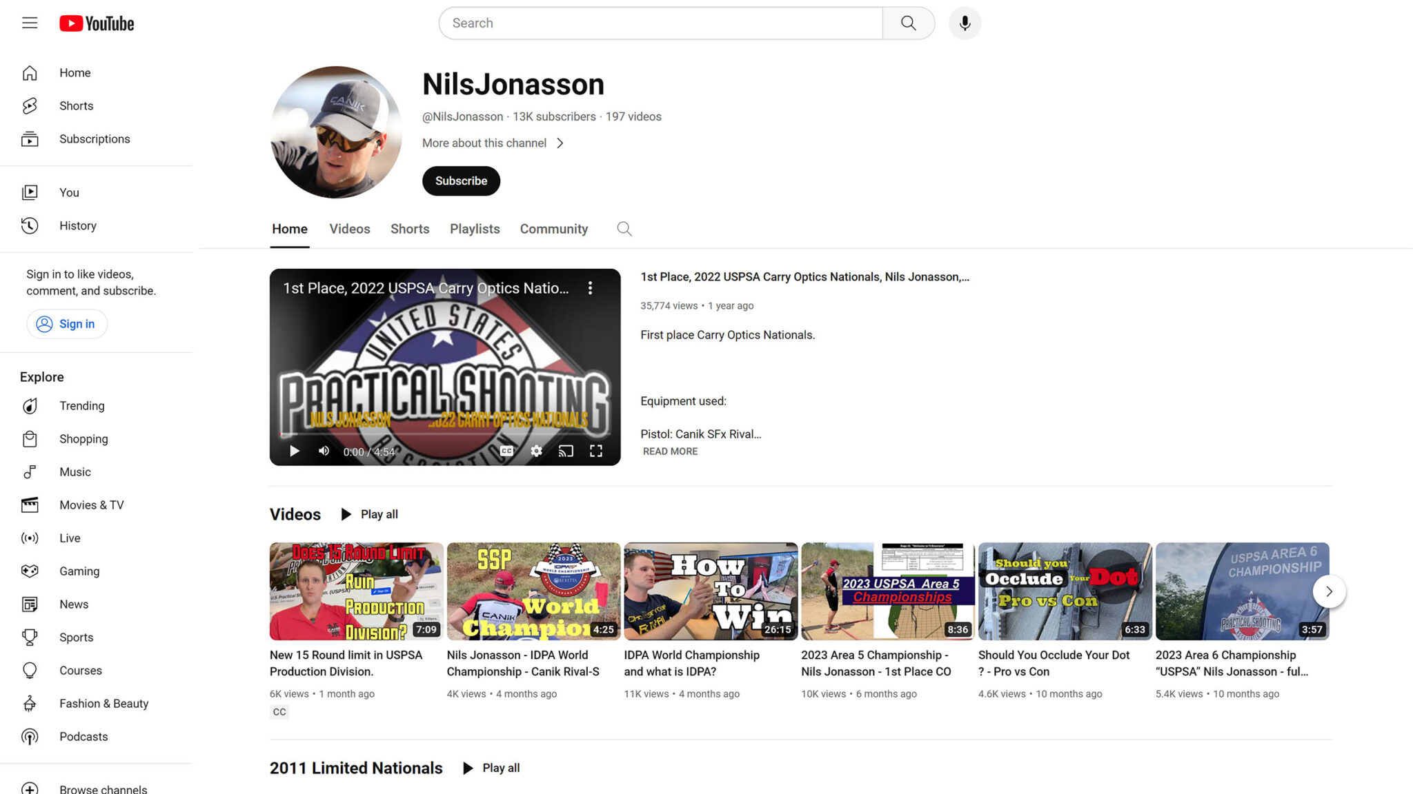 World Champion Pistol Tips: Become a Better Shooter with Nils Jonasson ...