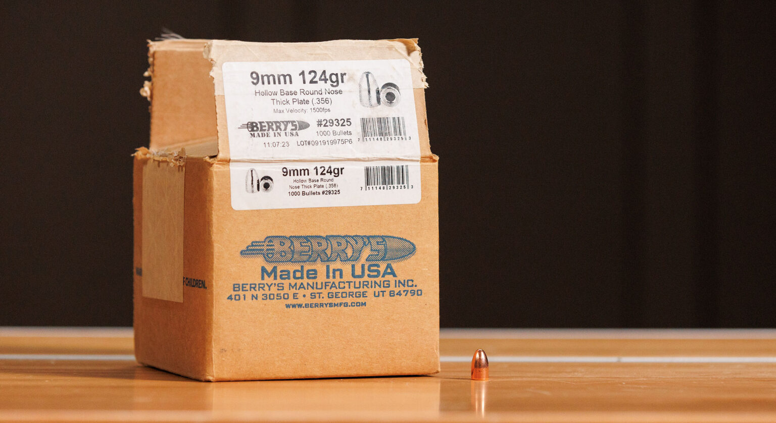 How Good Are They? Berry’s 124 Gr. HBRN-TP 9mm Bullet – Ultimate Reloader