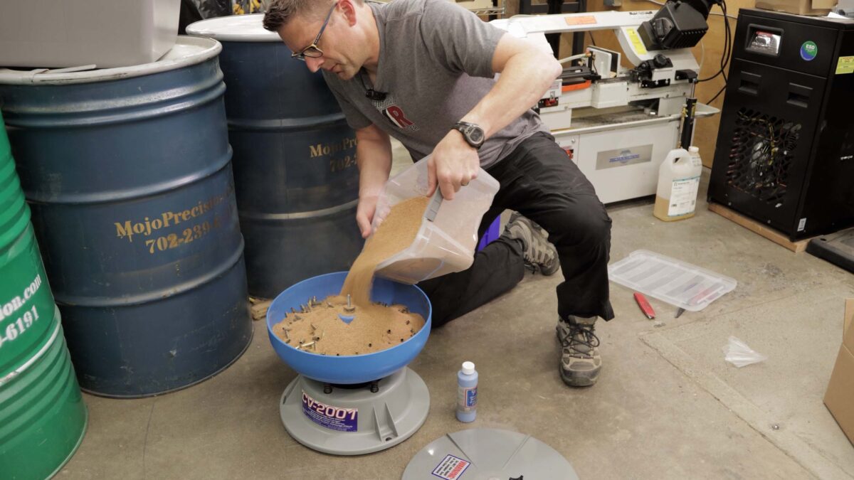 Case Cleaning with Dillon’s Vibratory Cleaner & Media Separator (CV ...