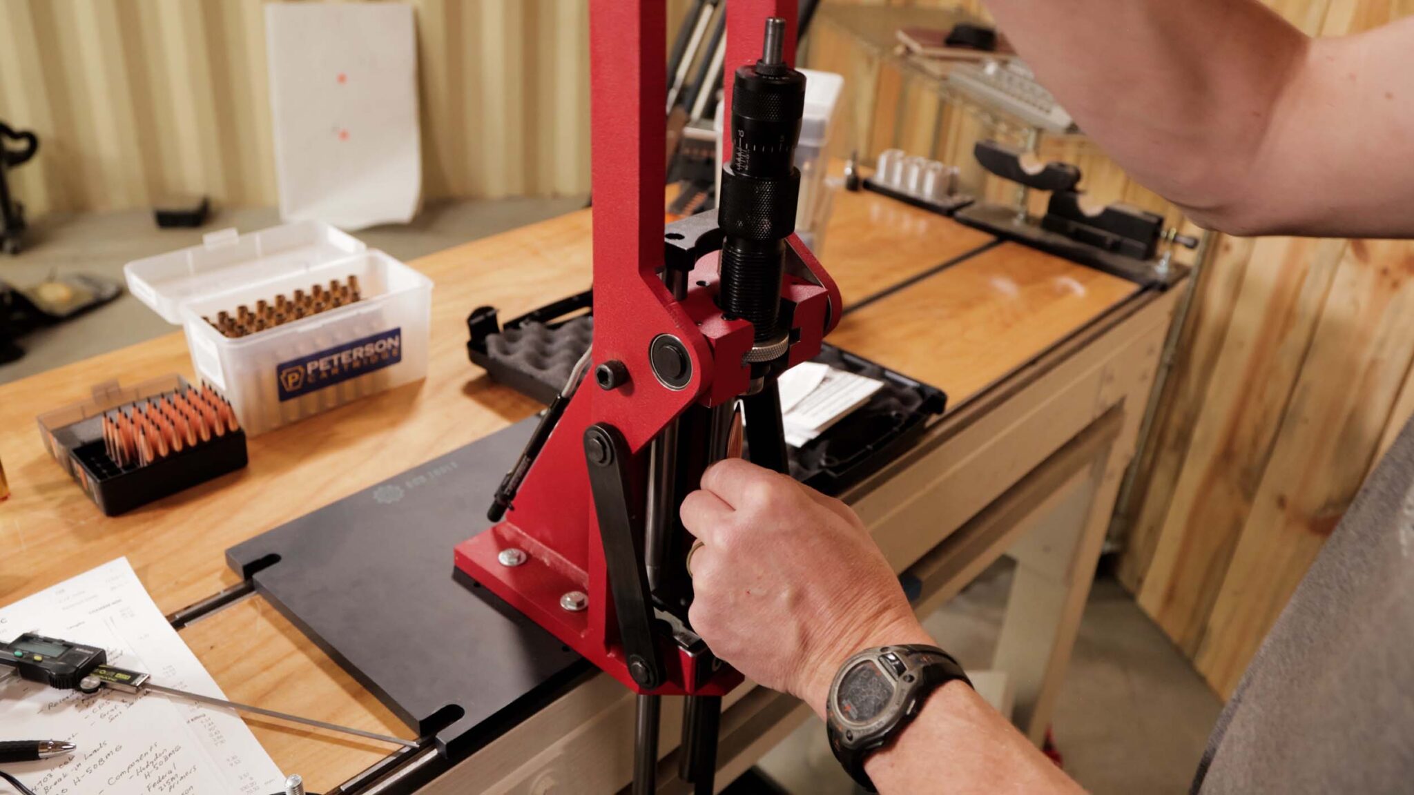 Loading .375 CheyTac on the Forster Co-Ax XL – Ultimate Reloader