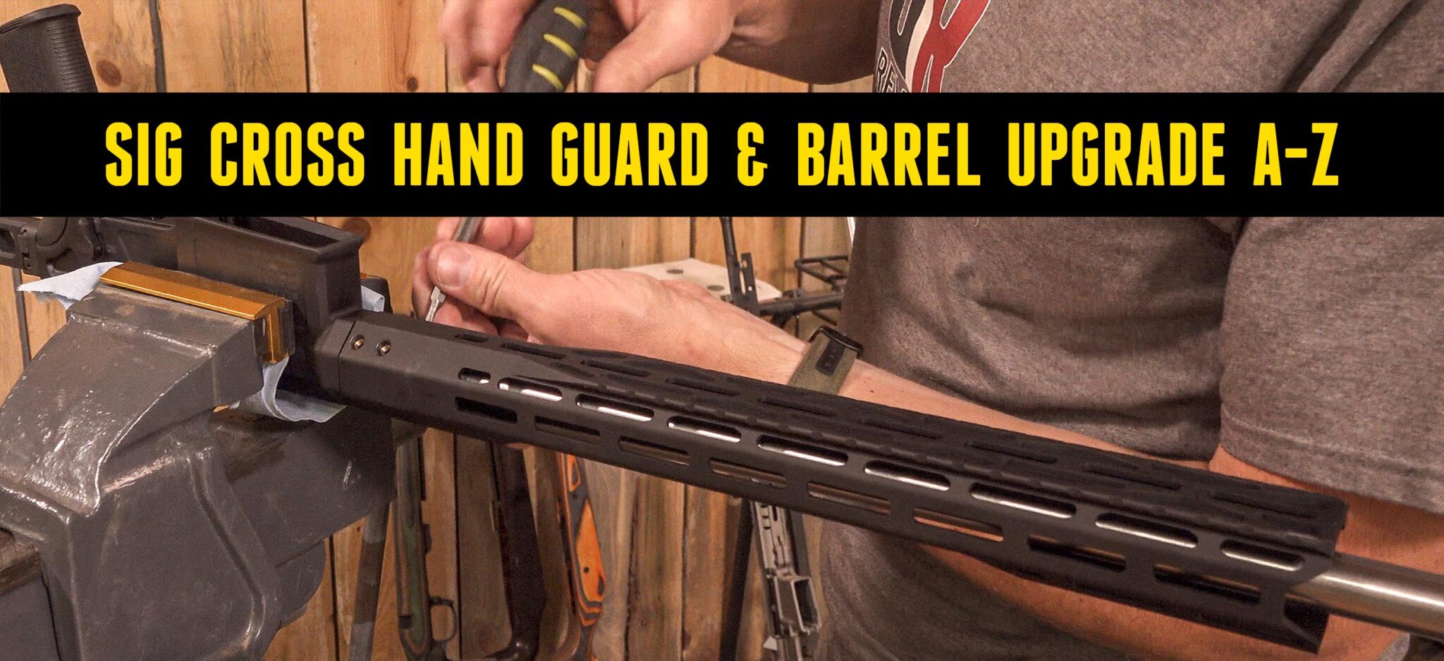 Sig Cross Handguard & Barrel Swap from Odin Works (Step-by-Step ...