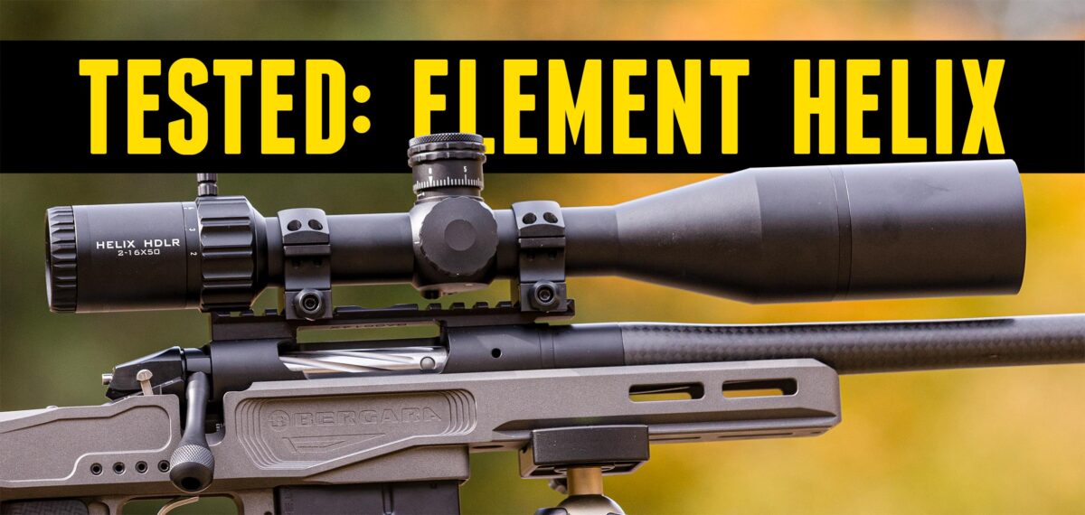 TESTED: Element Optics Helix HDLR 2-16×50 – Ultimate Reloader